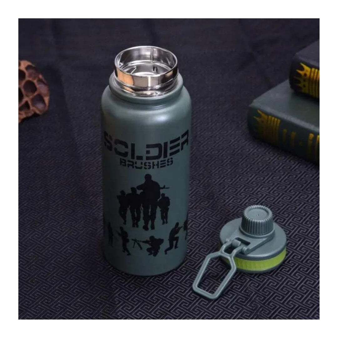 Rugged Soldier Flask Water Bottle– Prago Outdoors