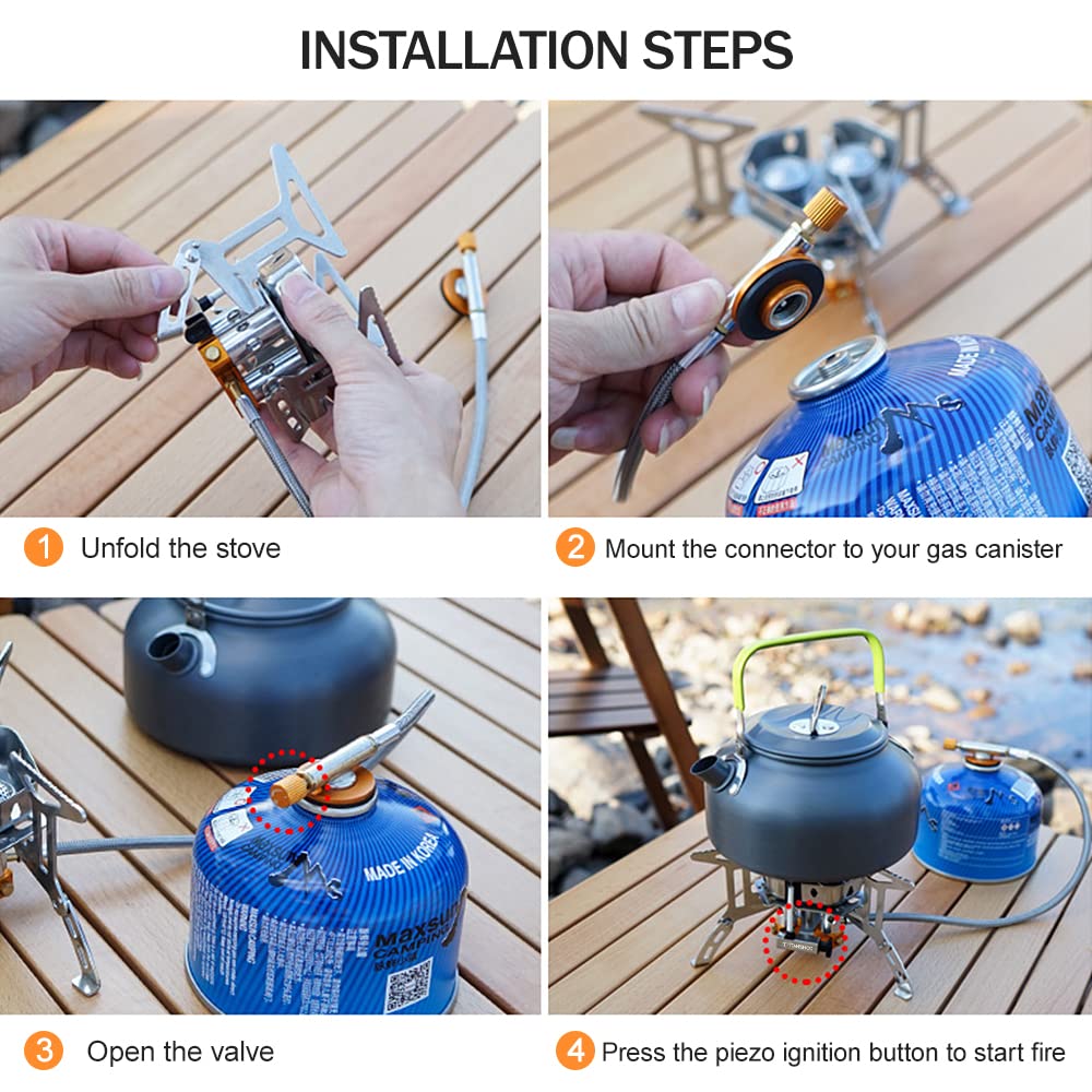 Foldable Gas Spider Stove 3 Burner (Butane+LPG) with Windshield PS164 ...