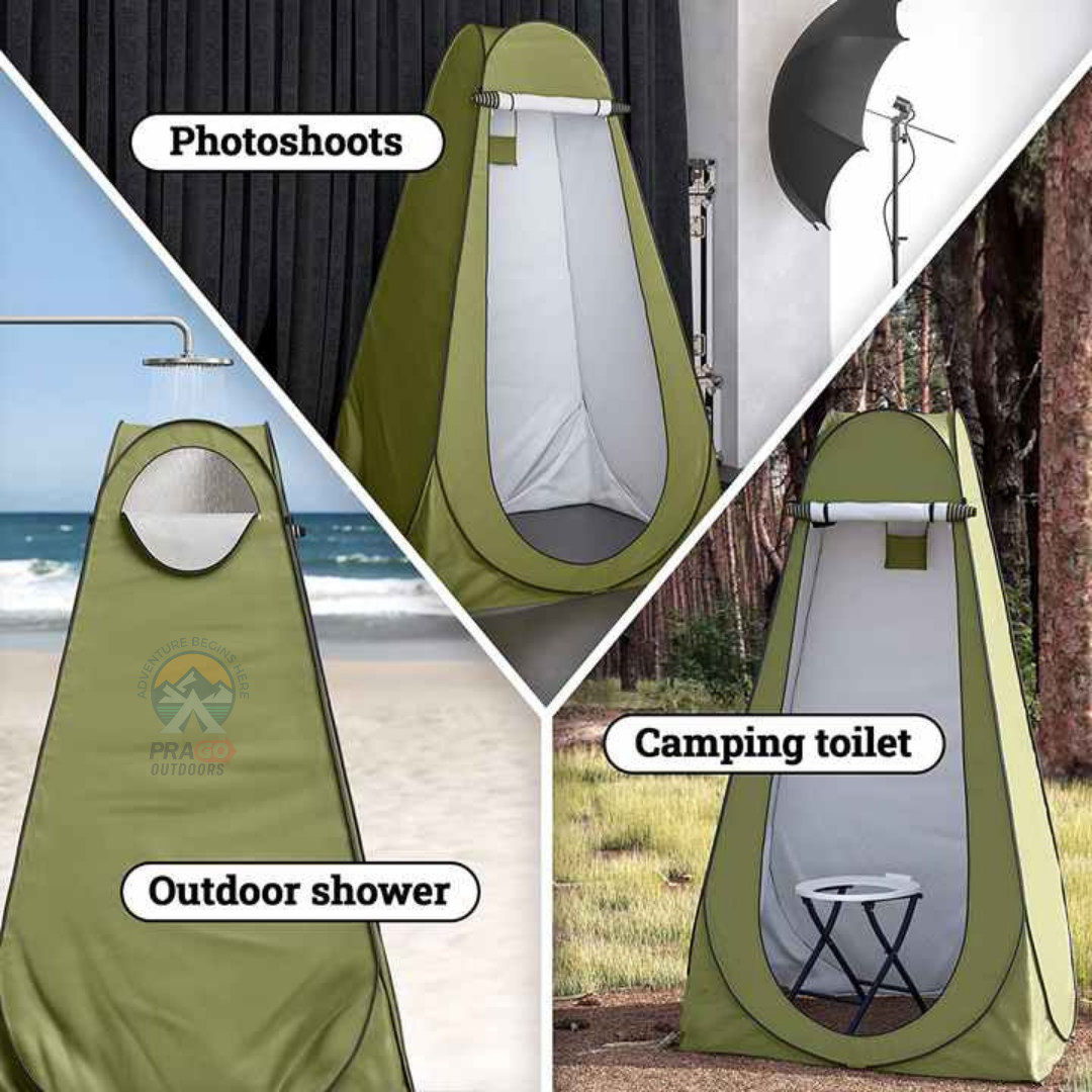 Portable Pop-Up Privacy Tent | Instant Changing Room & Shower Tent ...